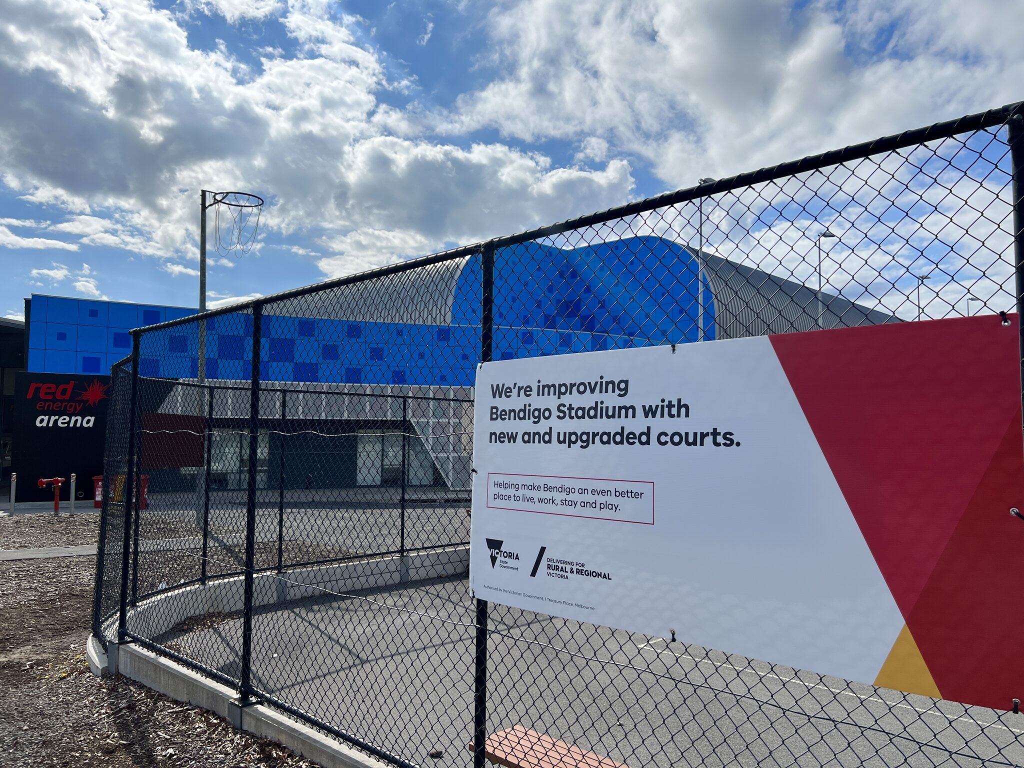 Update: Regional Sports Infrastructure Program - Red Energy Arena
