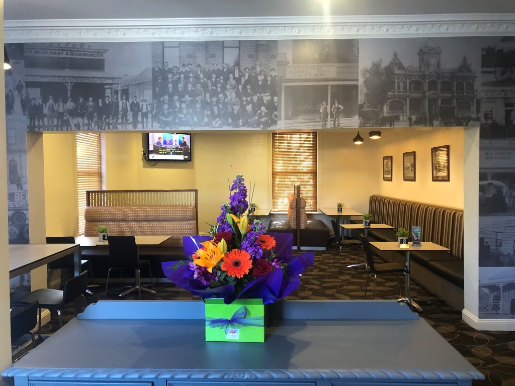 Historic walls come to life at the Borough Club! - Red Energy Arena